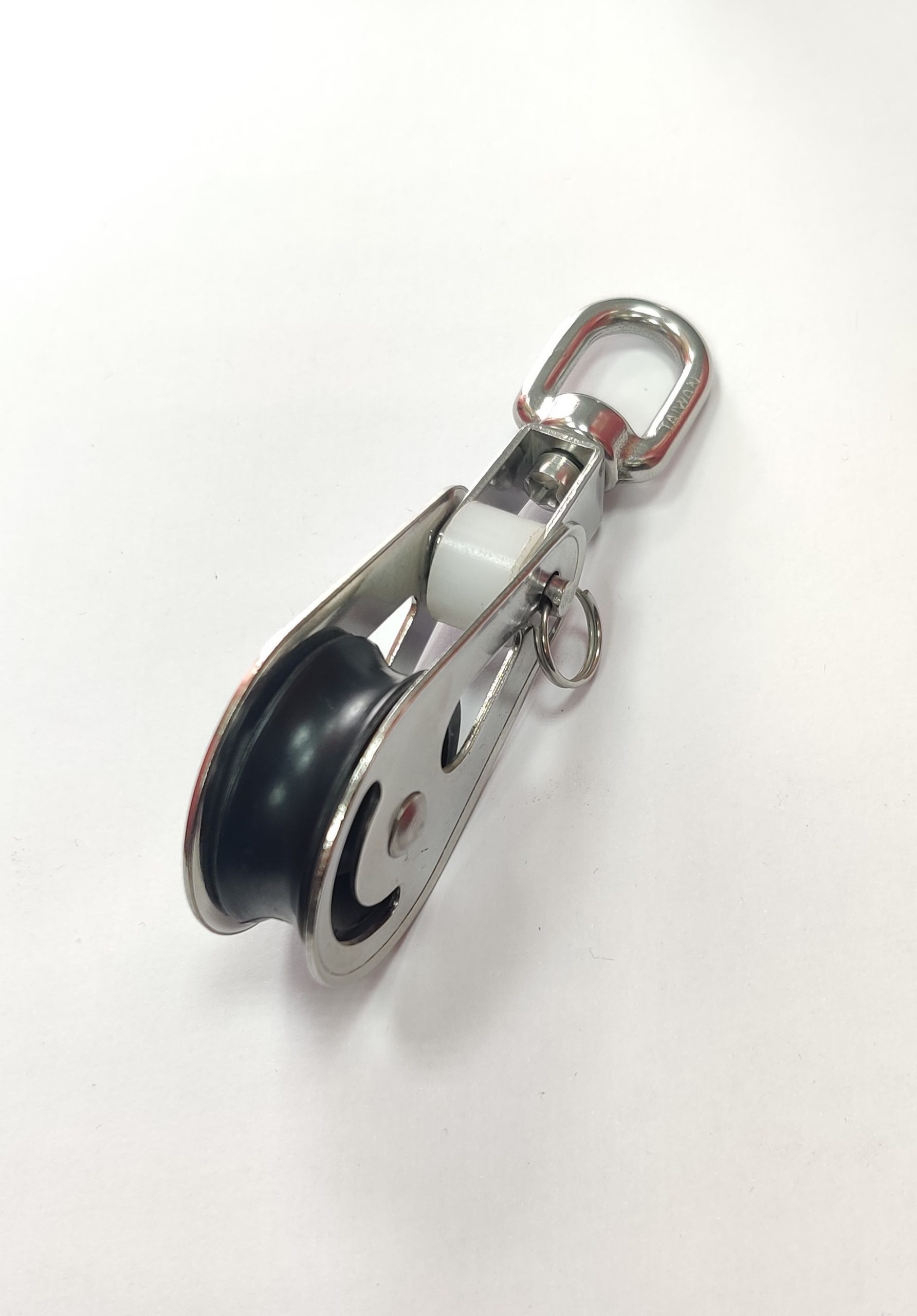 Ss 304 Swivel Eye Pulley Nylon Wheel Piplodwala Hardware Trading Co